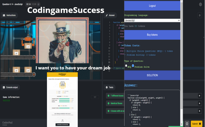 Solution Coding Solution